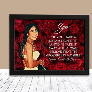 Selena Quintanilla, Poster, Instant Download, Wall Paper, Art ...