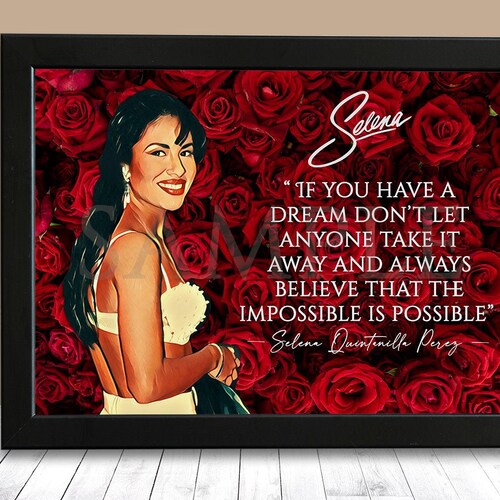 Selena Quintanilla Poster Instant Download Wall Paper Art - Etsy