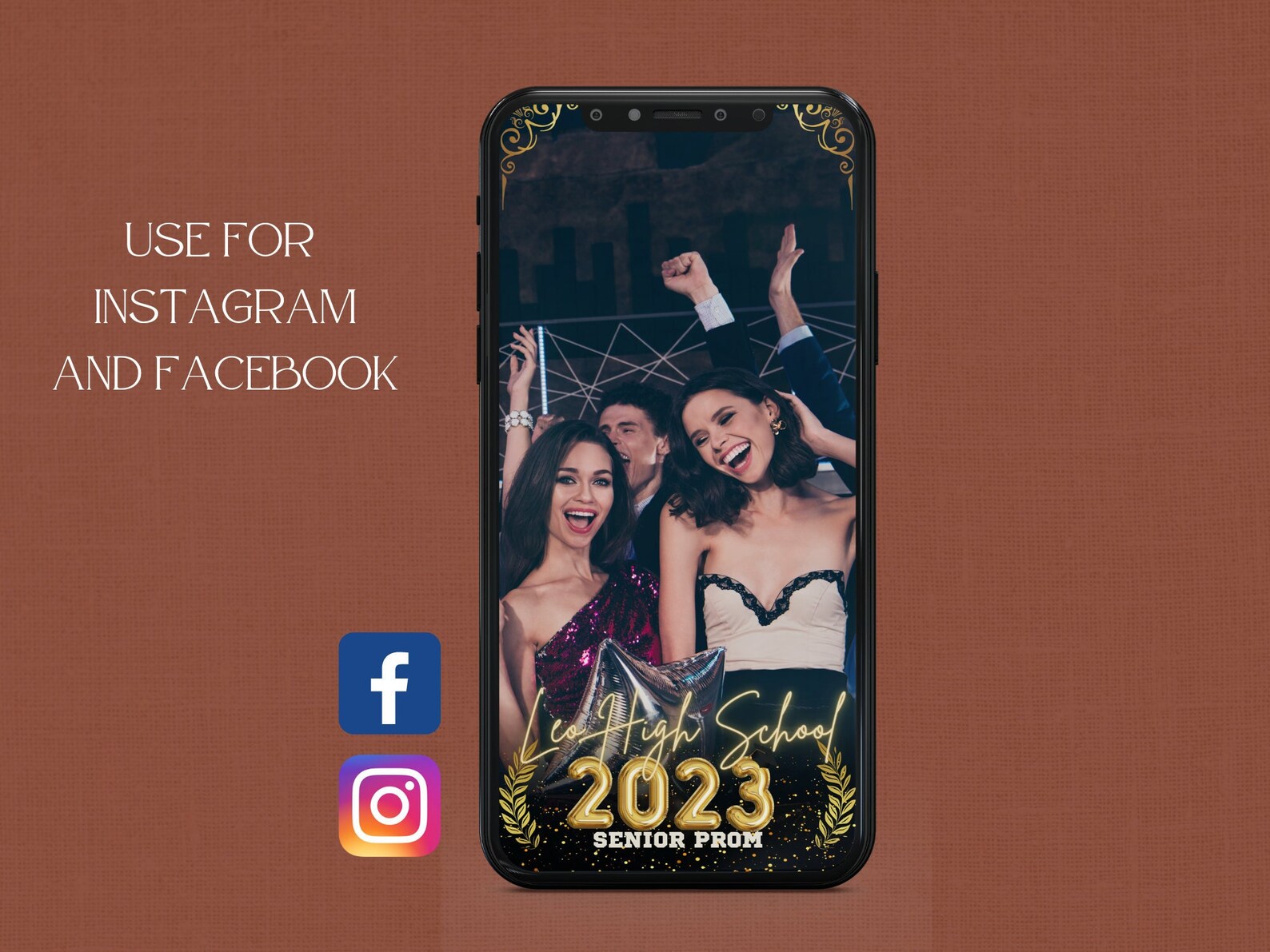 High School Prom Filter, Instagram Filter, Facebook Filter, Geofilter ...