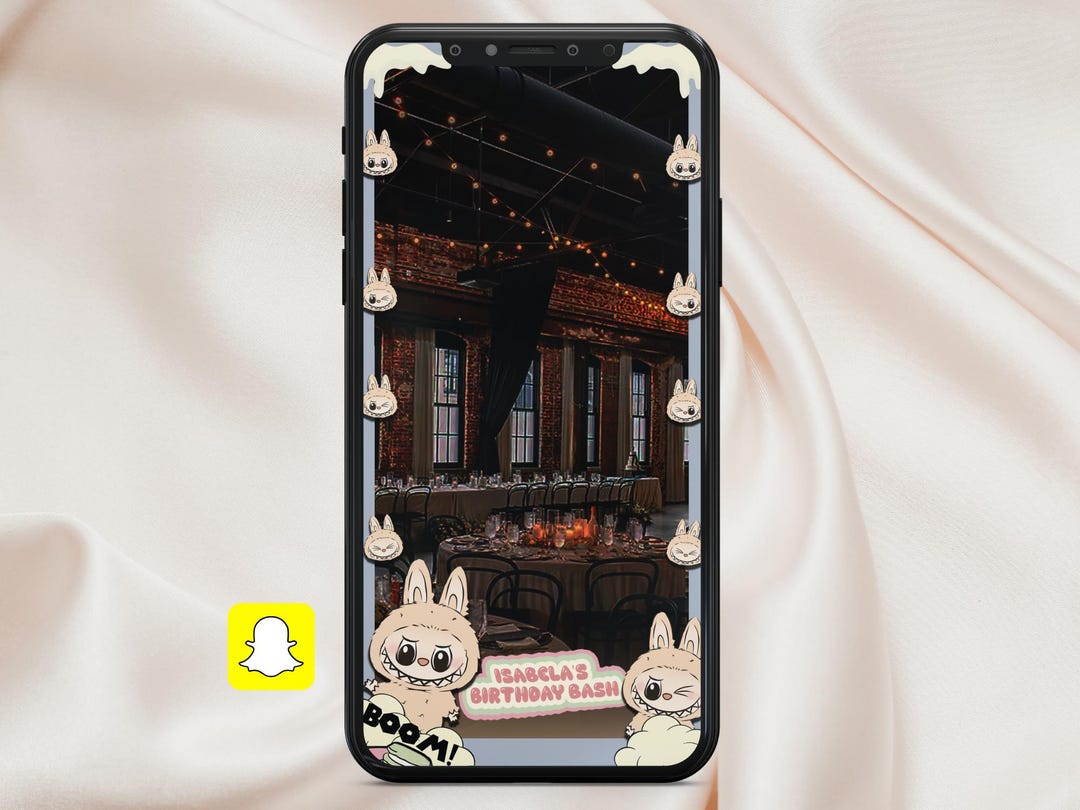 Sisi Labubu Snapchat Filter, Birthday Snapchat Filter, Birthday ...