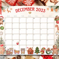 Cat Calendar 2022, Christmas 2022 Calendar, December 2022 Calendar ...