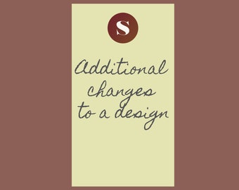 Additional Changes to the Proof - Etsy UK