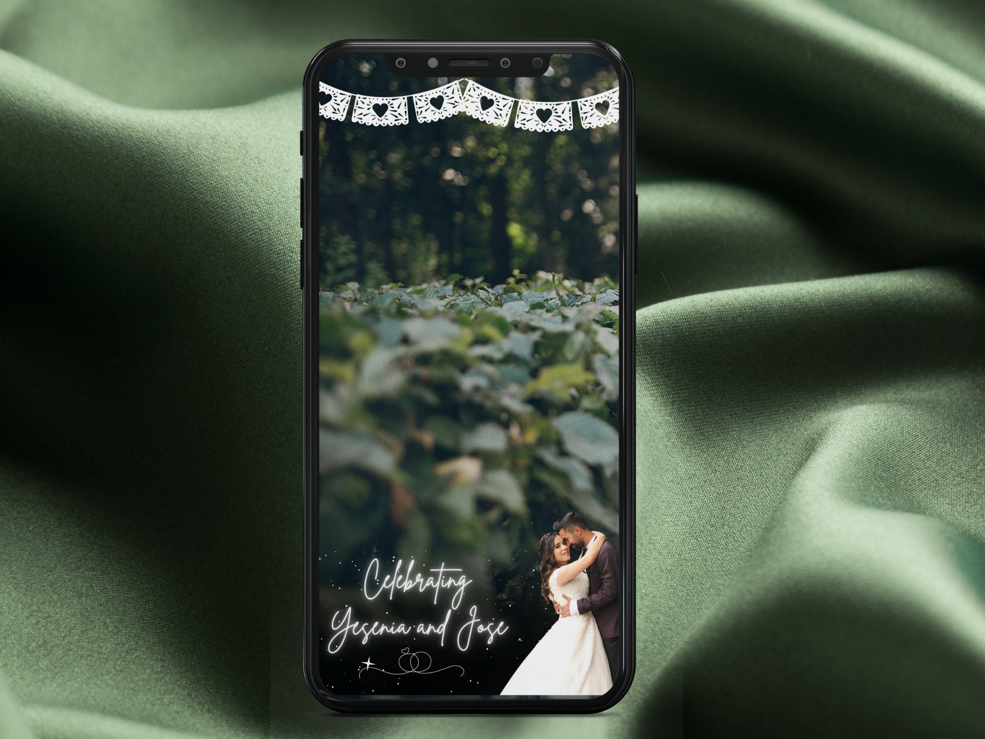 Mexican Theme Filter, Paper Picado for Wedding, Instagram and Facebook ...