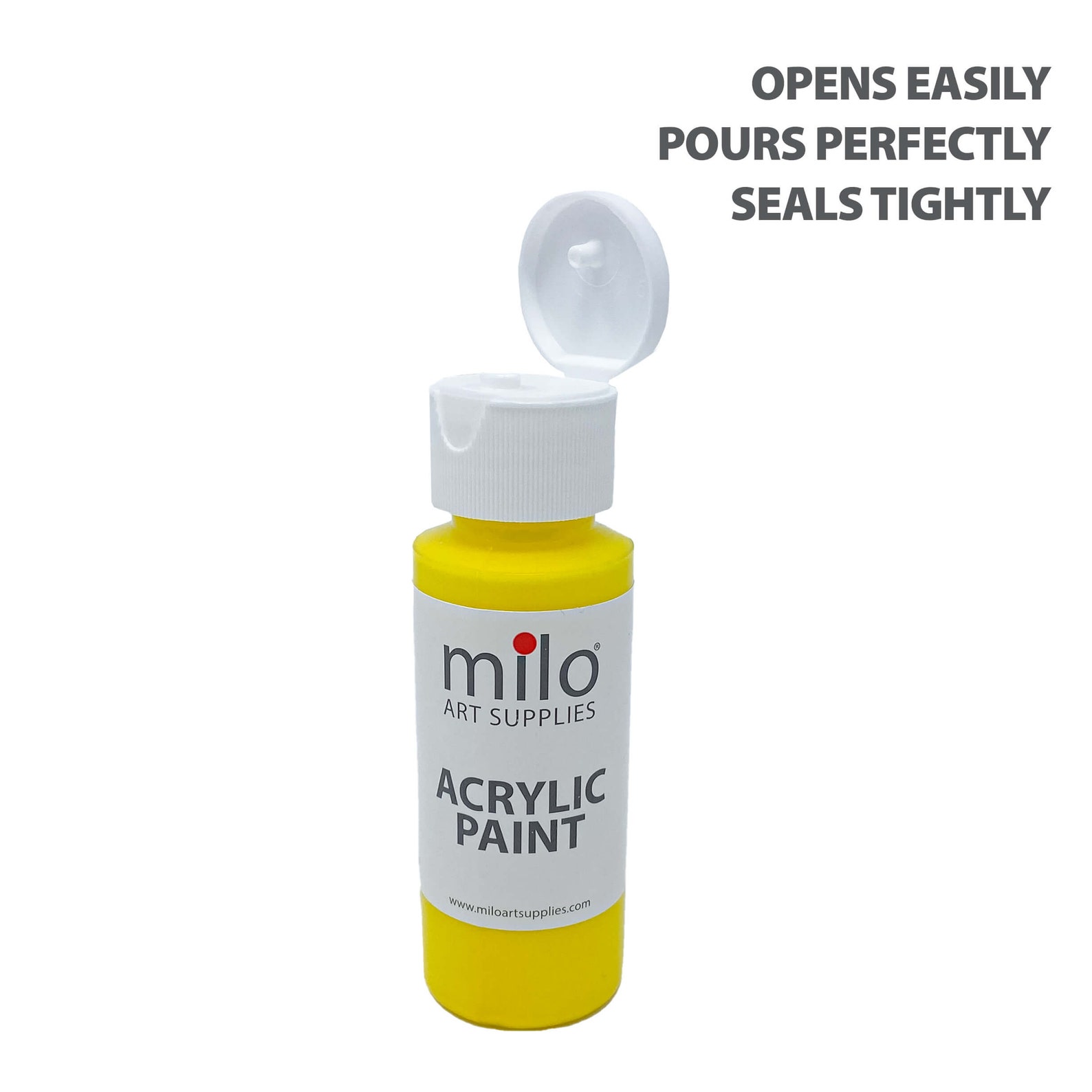 Milo Acrylic Paint Set of 6 Colors 2 Oz Bottles Made in - Etsy