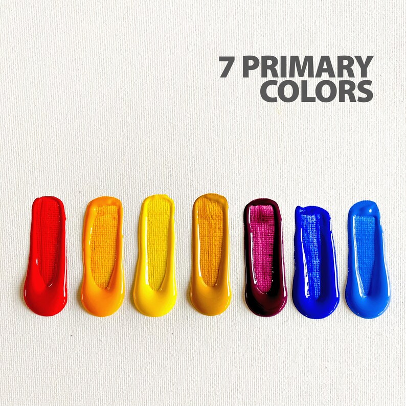 Milo Acrylic Paint Set of 12 Colors | 8 Oz Bottles | Made in the USA - Etsy