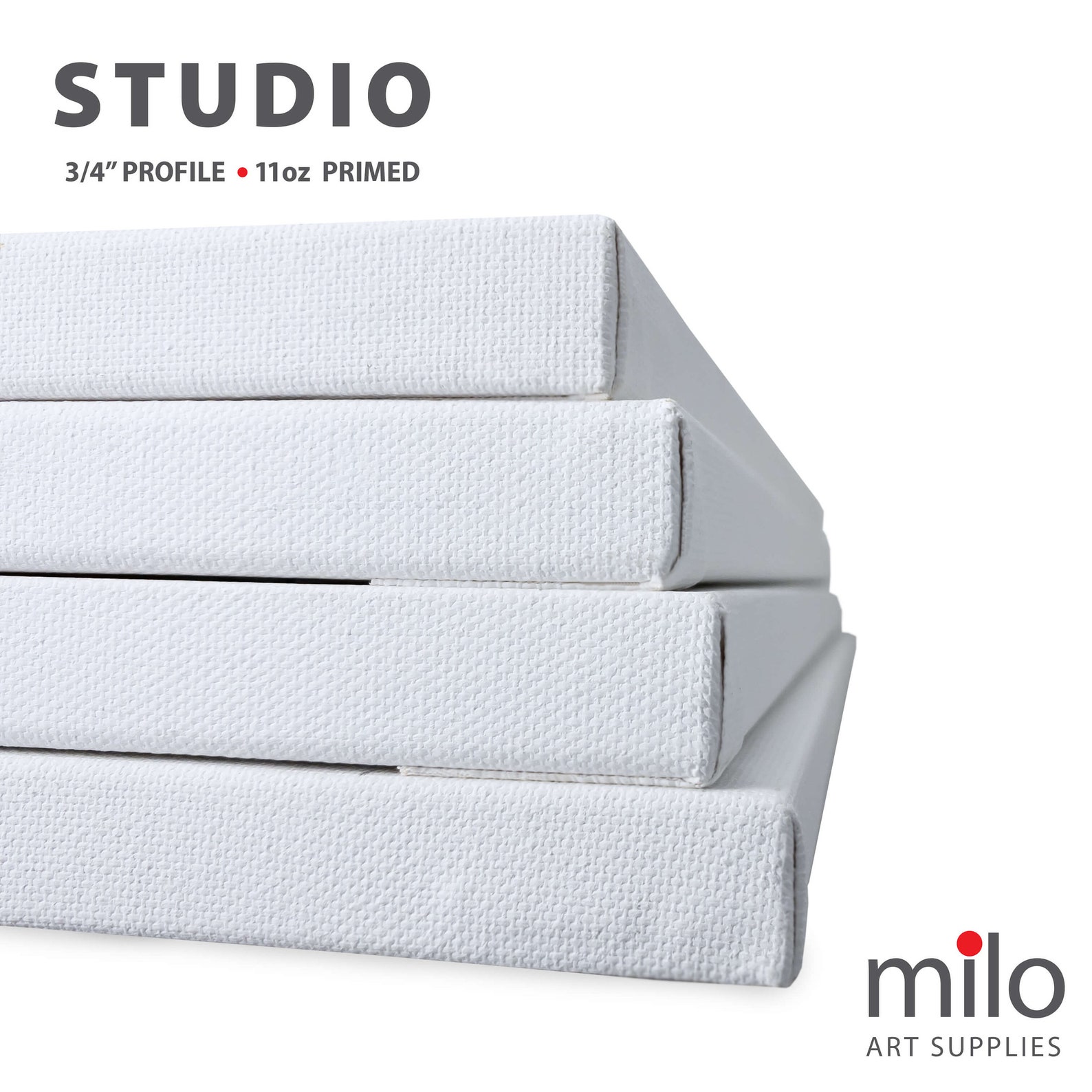 Milo PRO 24 X 36 Pre Stretched Pack of 4 Professional - Etsy