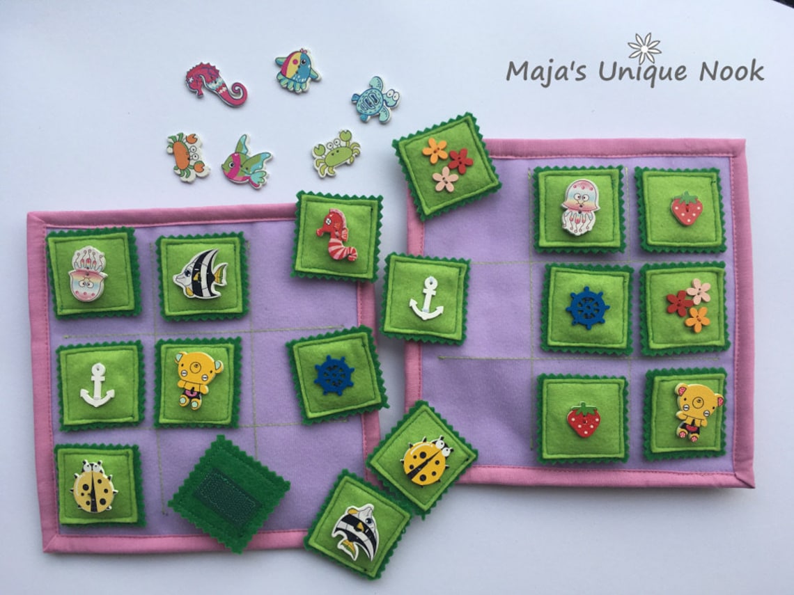 Toddler Book Quiete Book Busy Book Children's Quiet - Etsy