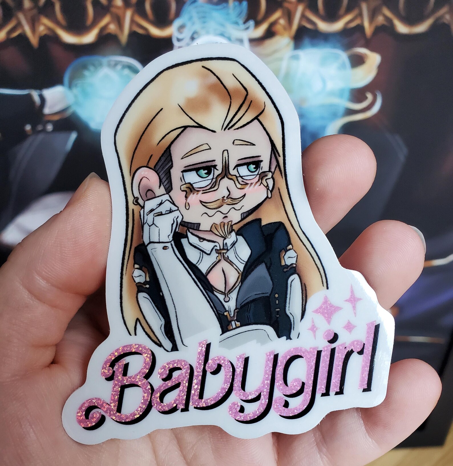 Babygirl Loid - Warframe-inspired Stickers - Etsy