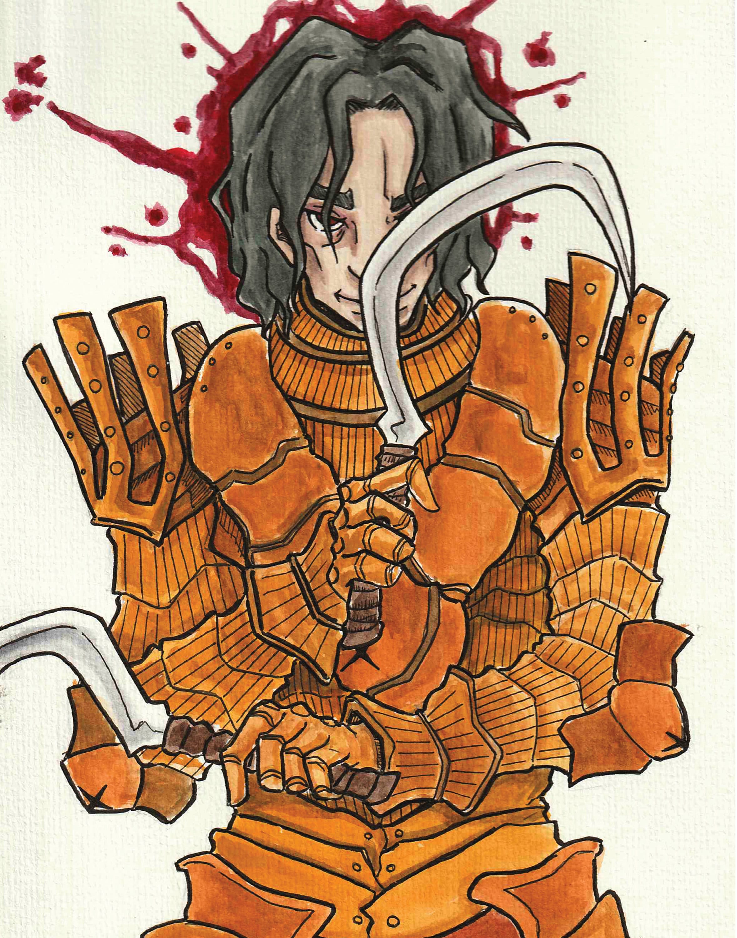 Dark Souls I Inspired Knight Lautrec of Carim 11x14 Print - Etsy