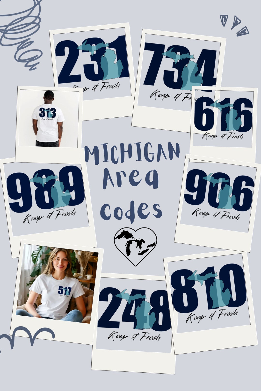 Michigan Area Code PNG / 313 Michigan Keep It Fresh /313 Michigan Area ...
