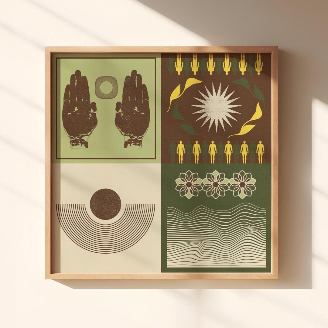 Phases Art Print, Positive Inner Peace Affirmations, Aesthetic ...
