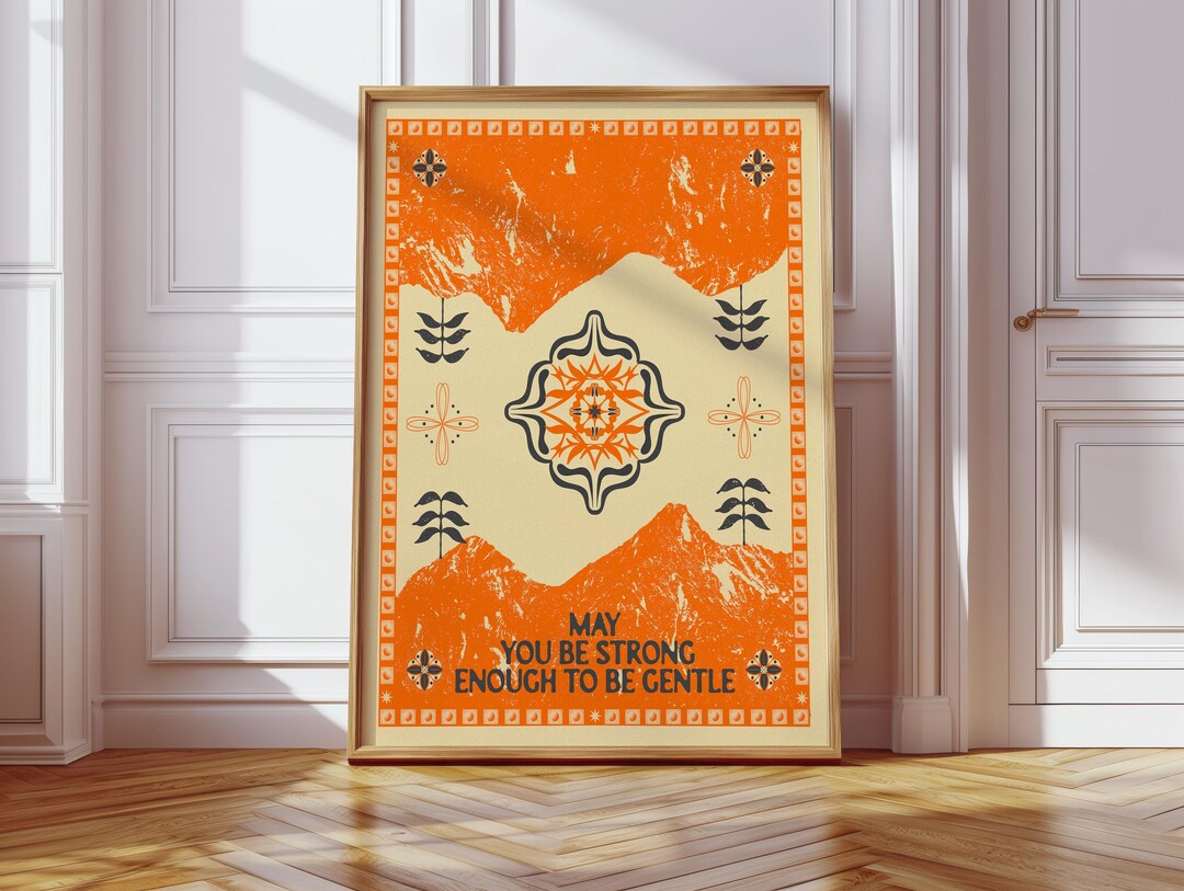 Boho Positive Affirmation Wall Art Print,positive Peace Affirmations ...