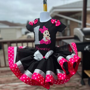 Minnie Mouse Tutu Set, Minnie Mouse Birthday Outfi, I’m Twodles Minnie ...