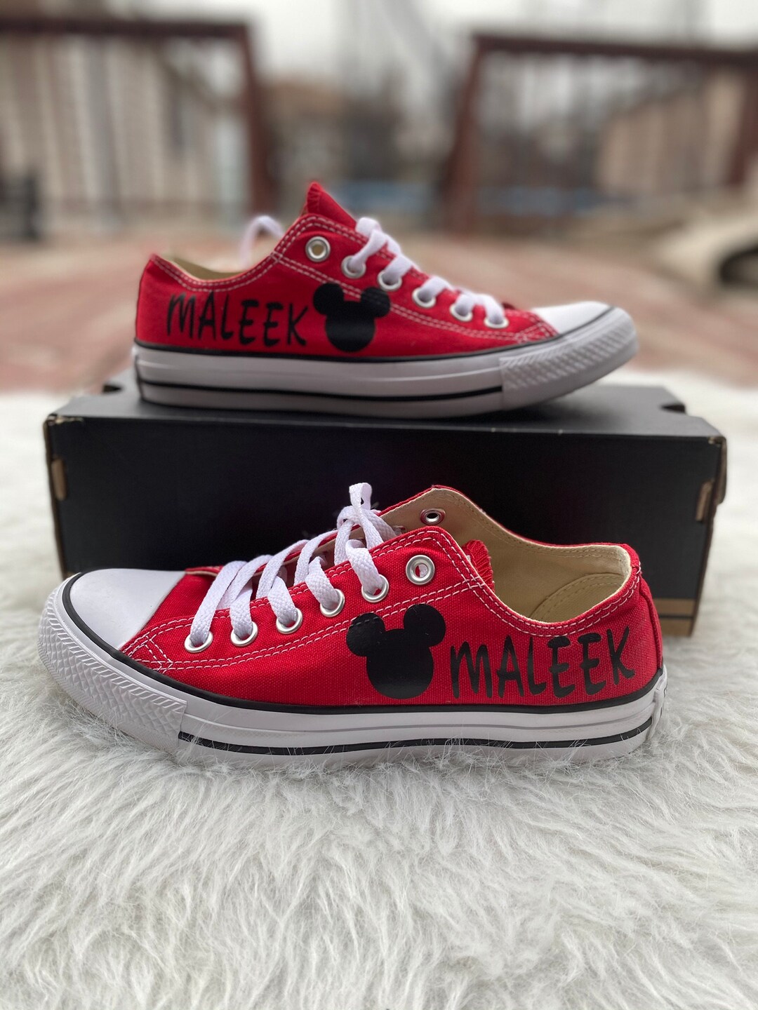 Mickey Mouse Adult Sneakers Shoes, Mickey Mouse Mommy and Daddy ...