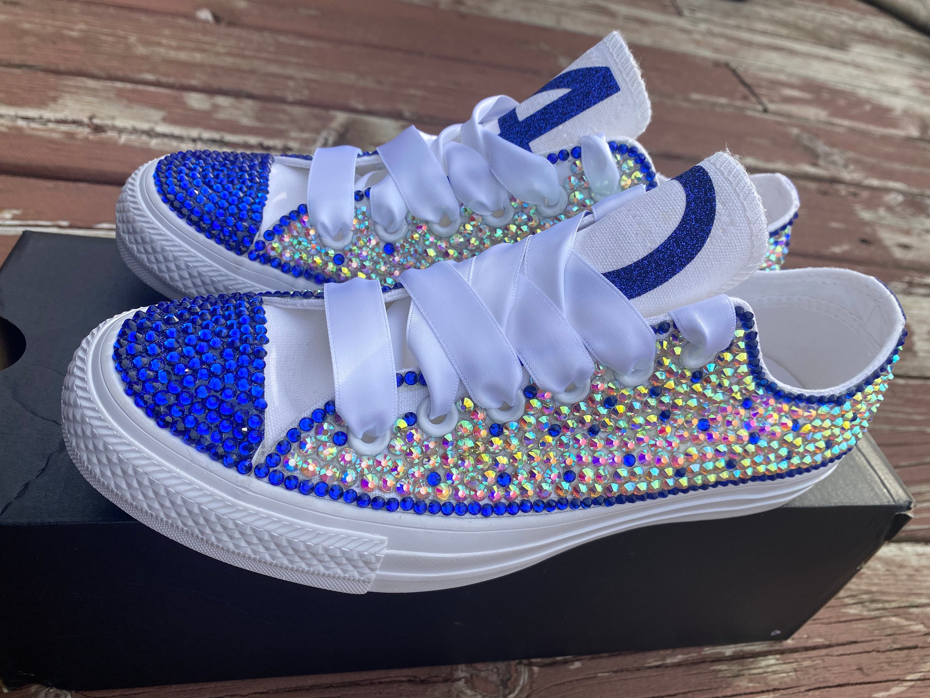 Blue Quinceanera Shoes