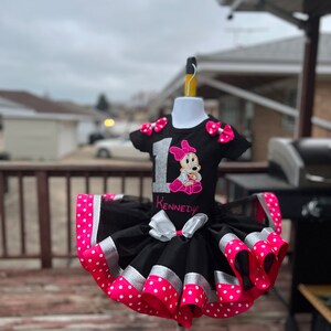 Minnie Mouse Tutu Set, Minnie Mouse Birthday Outfi, I’m Twodles Minnie ...