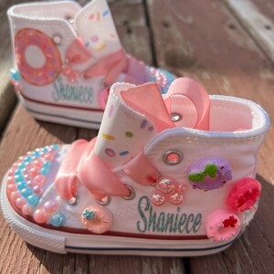 Donut Bling Shoes, Candy Land Shoes, Two Sweet Bling Shoes, Sweet One ...