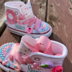 Donut Bling Shoes, Candy Land Shoes, Two Sweet Bling Shoes, Sweet One ...