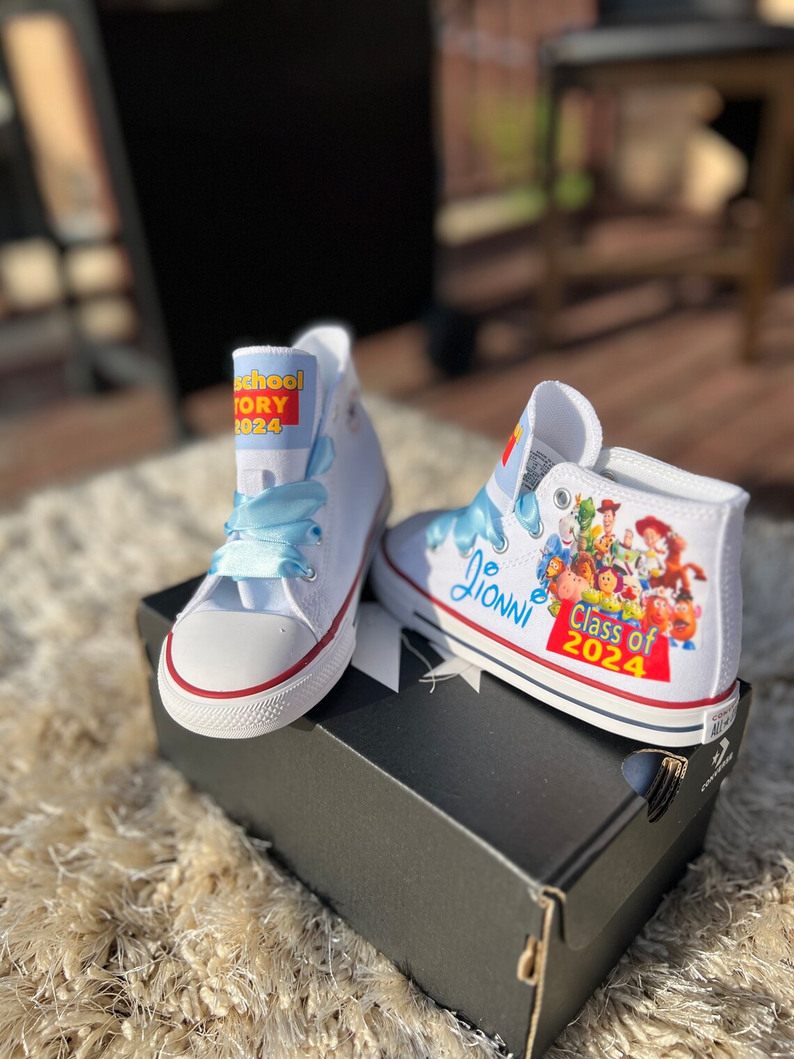 Toy Story Converse Shoes, Birthday Gift - Etsy