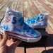 Frozen Bling Shoes, Queen Elsa Bling Shoes, Frozen Personalized Shoes ...