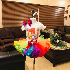 Word Party Tutu Set, Word Party Birthday Outfit, Word Party Dress ...