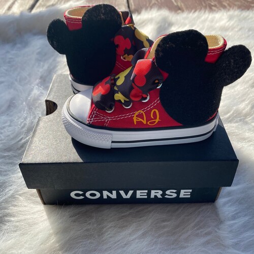 Mickey Custom Converse - Etsy