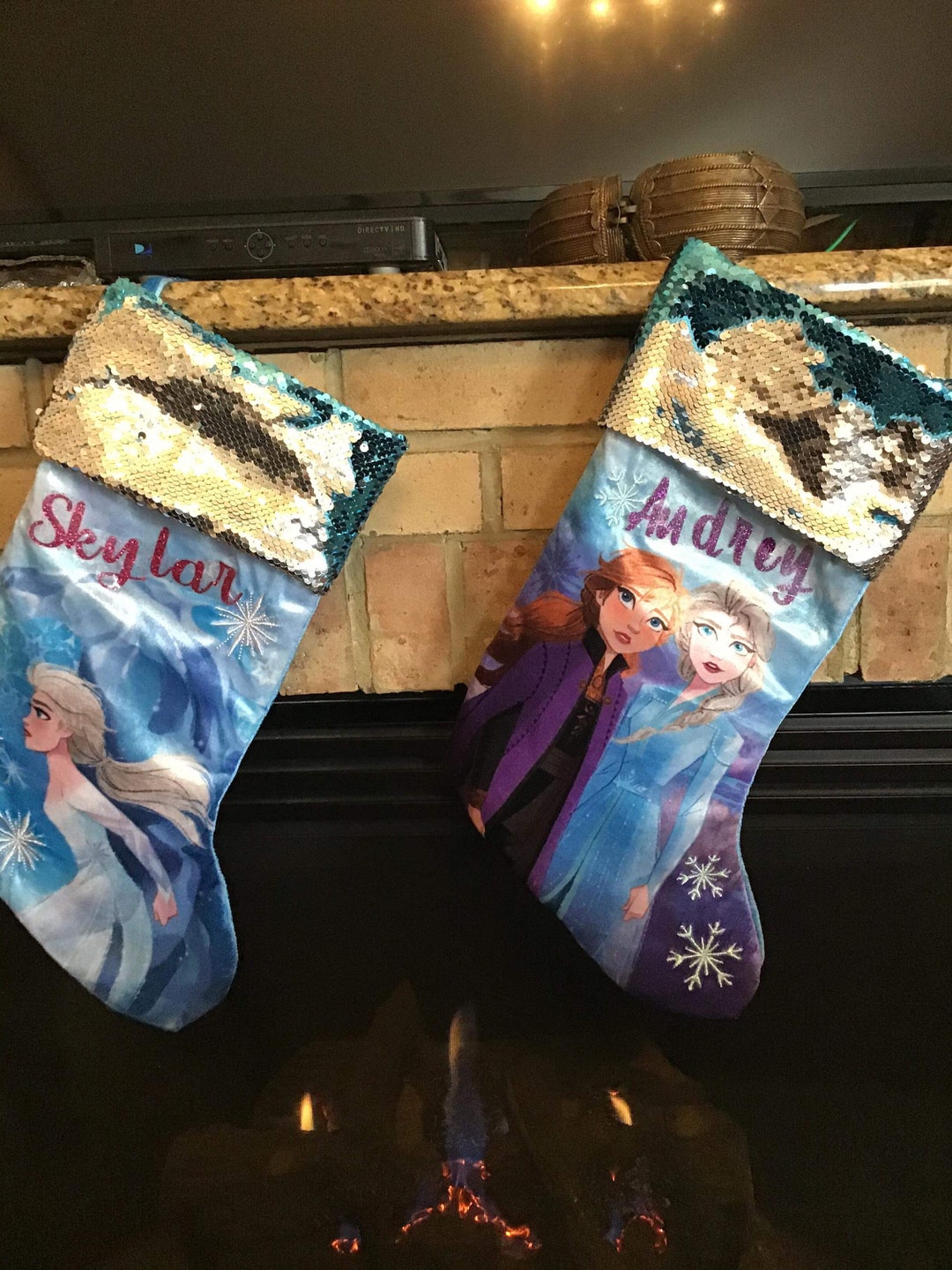 Frozen Christmas Stocking, Queen Elsa Christmas Gift, Christmas ...