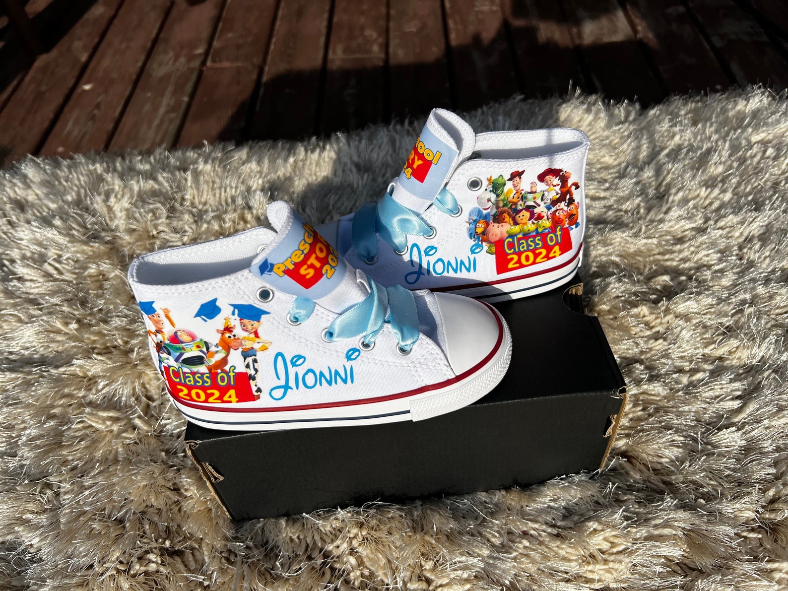 Toy Story Converse Shoes, Birthday Gift - Etsy