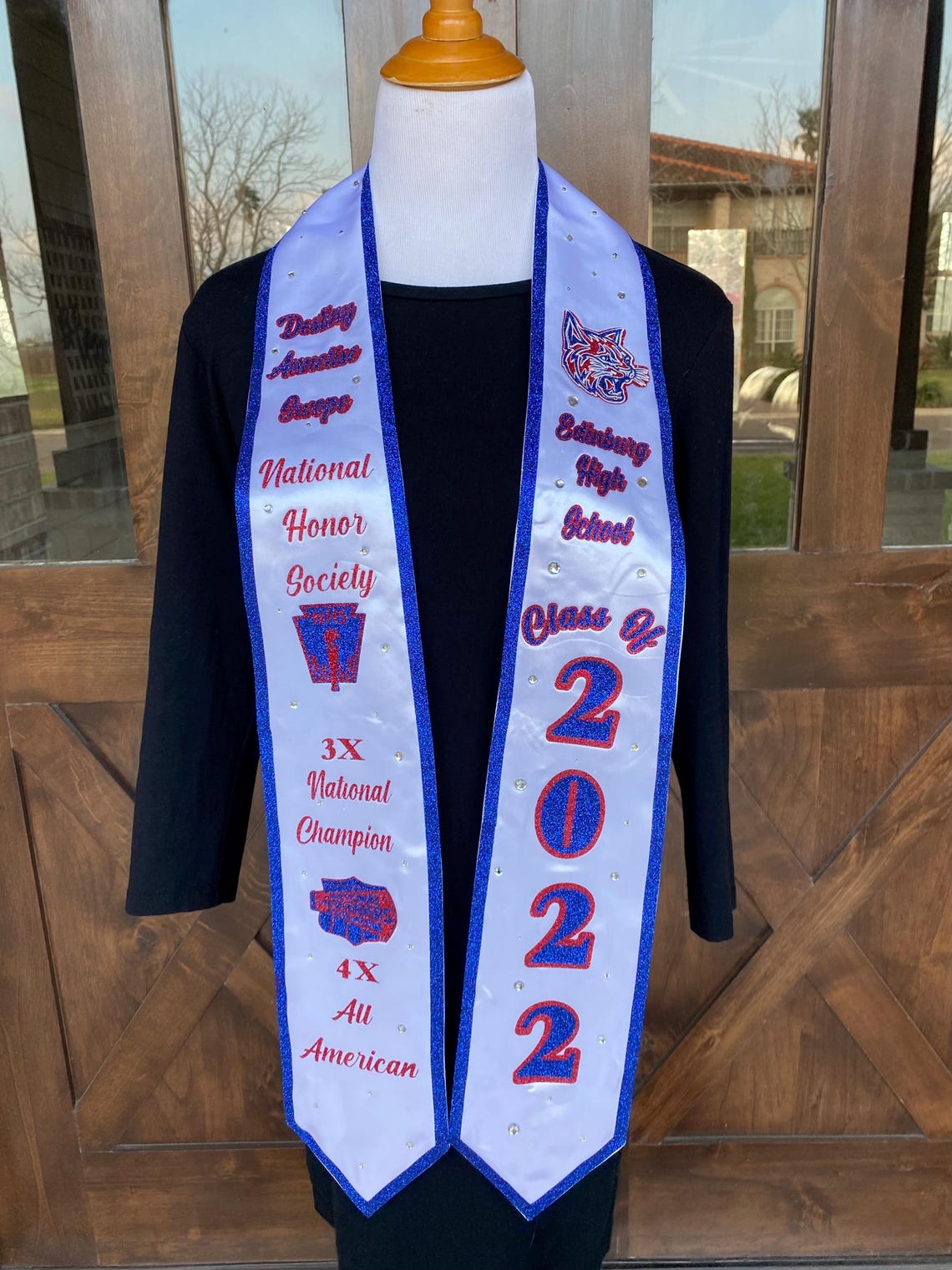 Custom Graduation Stole - Etsy