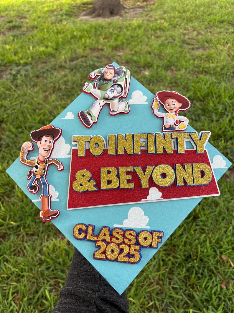 Toy Story Graduation Cap Topper - Etsy