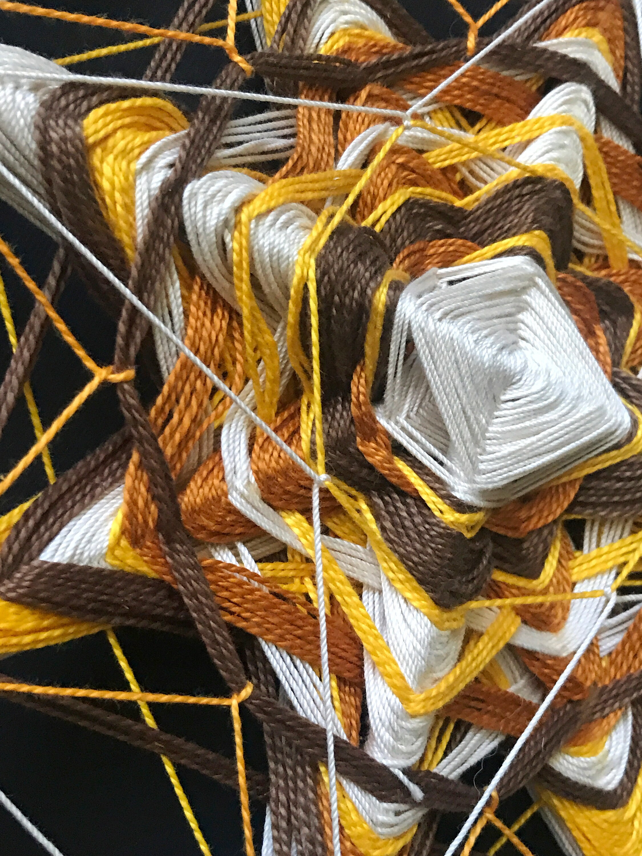 Modern Peaceful Ojo De Dios Mandala Gods Eye Earth Toned - Etsy UK