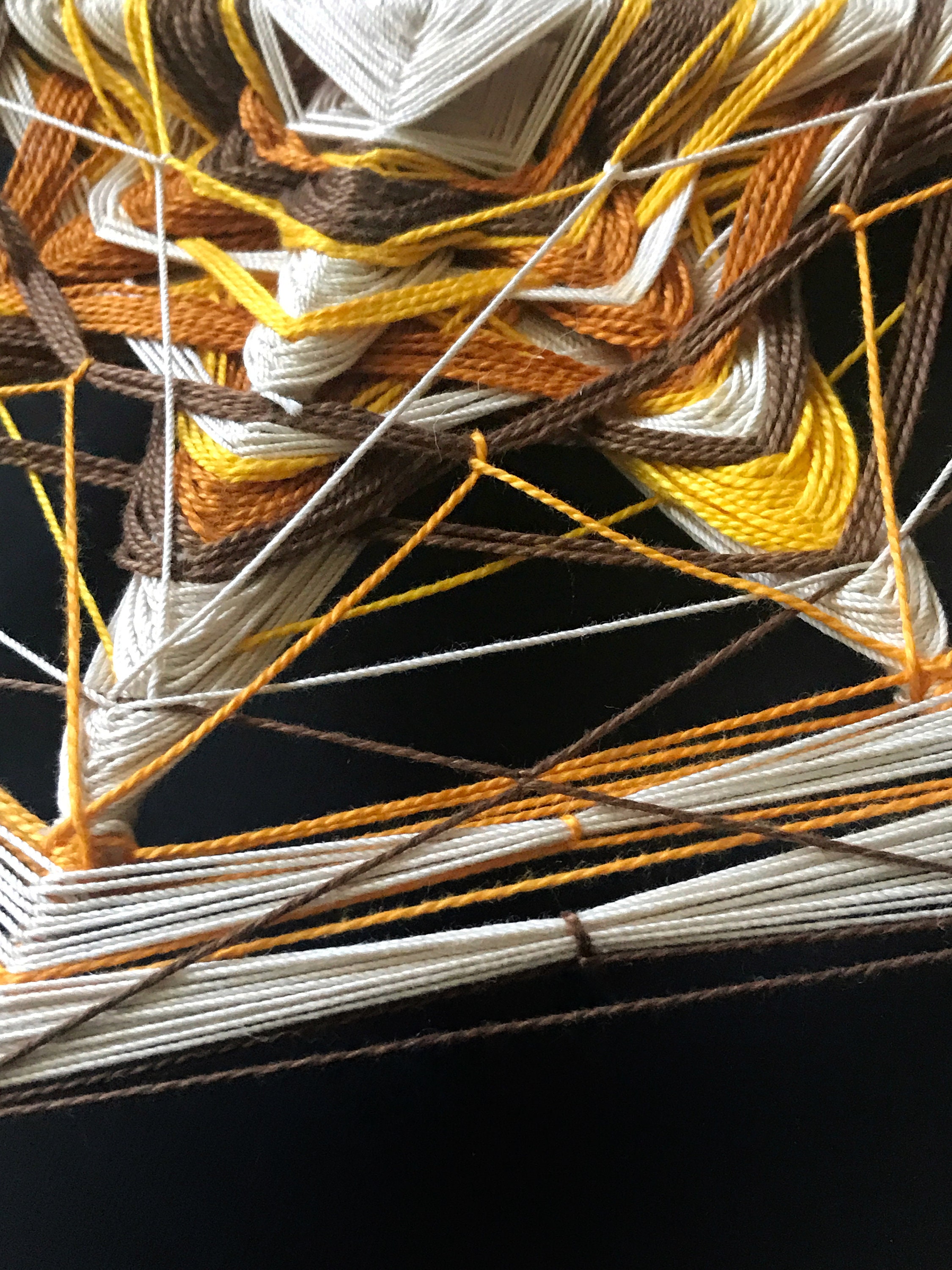 Modern Peaceful Ojo De Dios Mandala Gods Eye Earth Toned | Etsy