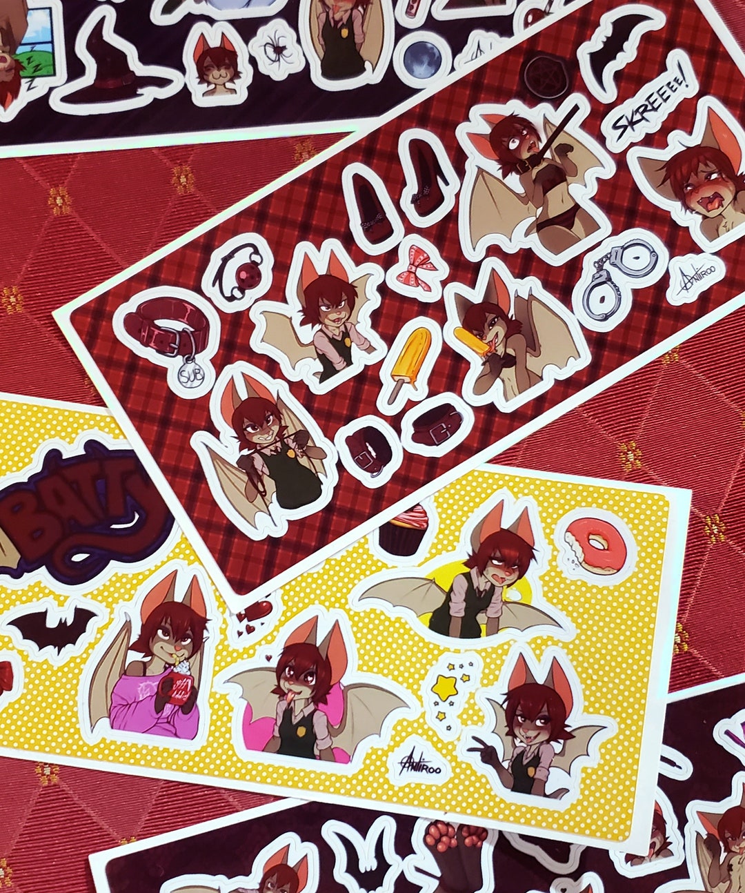 Going Batty Sticker Pack - Etsy