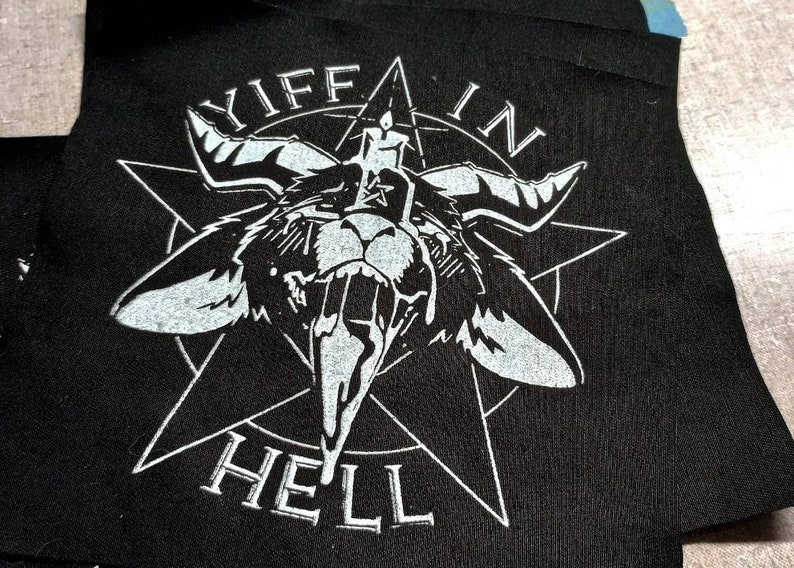 Yiff in Hell Patches - Etsy