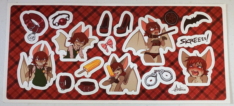 Going Batty Sticker Pack - Etsy