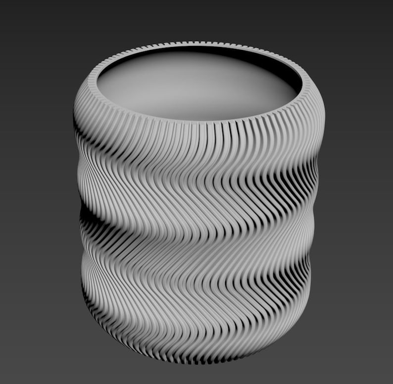 3D Planter Model 9 - Digital Download, STL for 3D Printer - Etsy