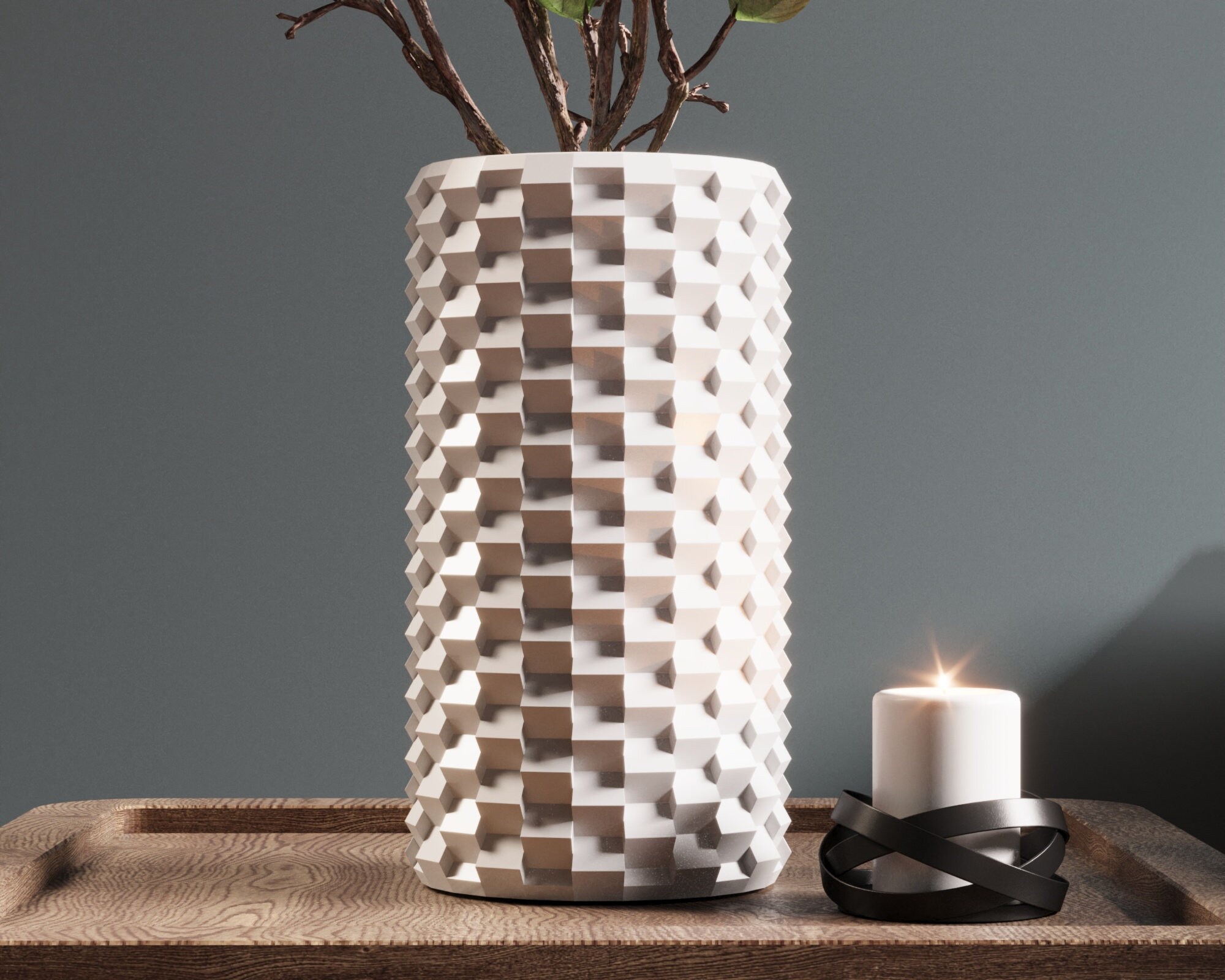 3D Vase Model 2 - Digital Download, STL for 3D Printer - Etsy