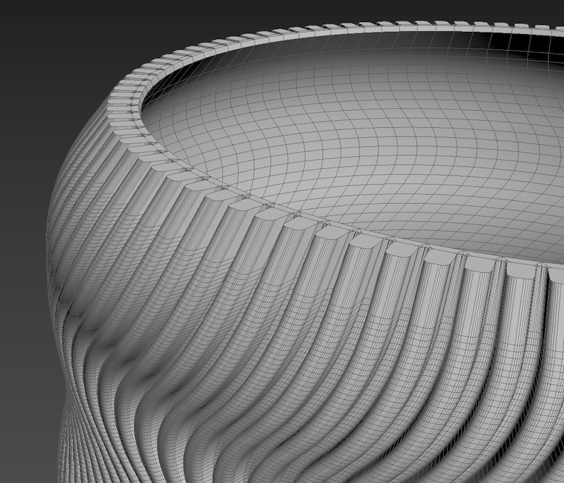 3D Planter Model 9 - Digital Download, STL for 3D Printer - Etsy