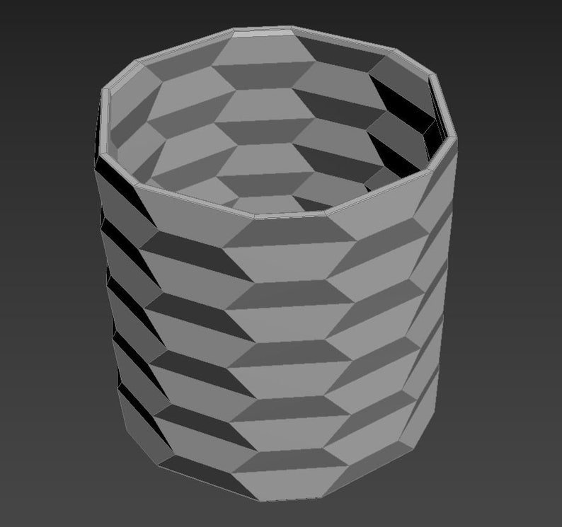 3D Planter Model 5 - Digital Download, STL for 3D Printer - Etsy