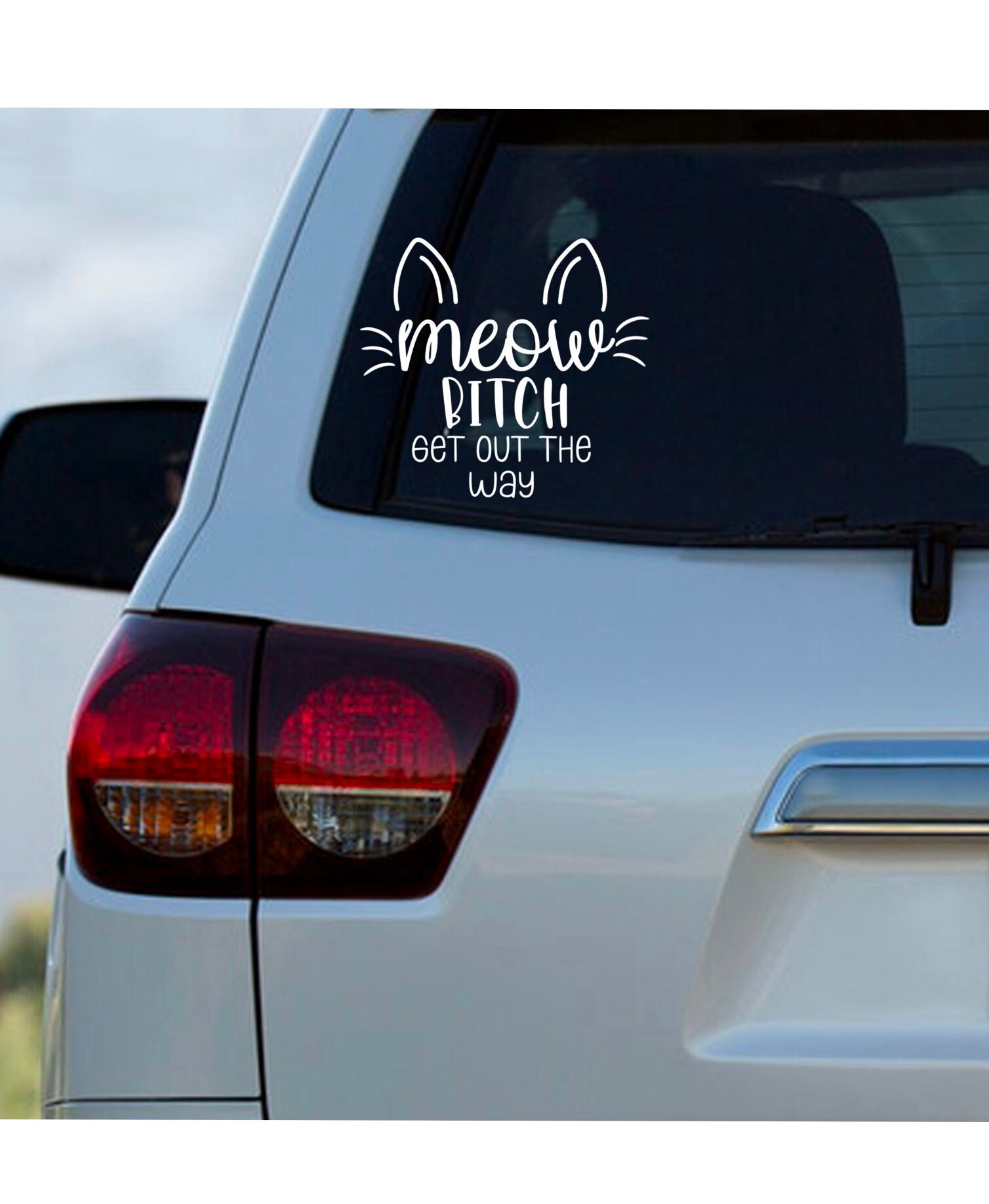 MEOW Decal Digital Download Cricut Designs Decals - Etsy