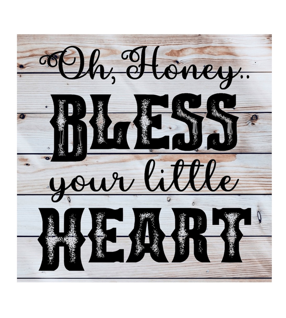 Bless Your Heart PNG File Instant Download Bless Your Heart Southern ...