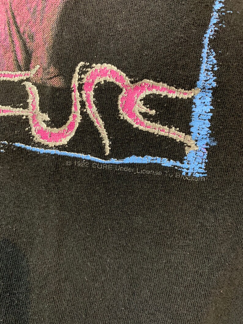 Vintage 90s the Cure Wish Tour 1992 - Etsy