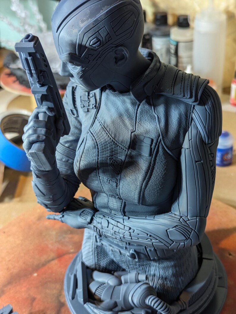 Wicked 3d Printed Nebula Figure - 3D Printed Collectible Model - GK2 ...