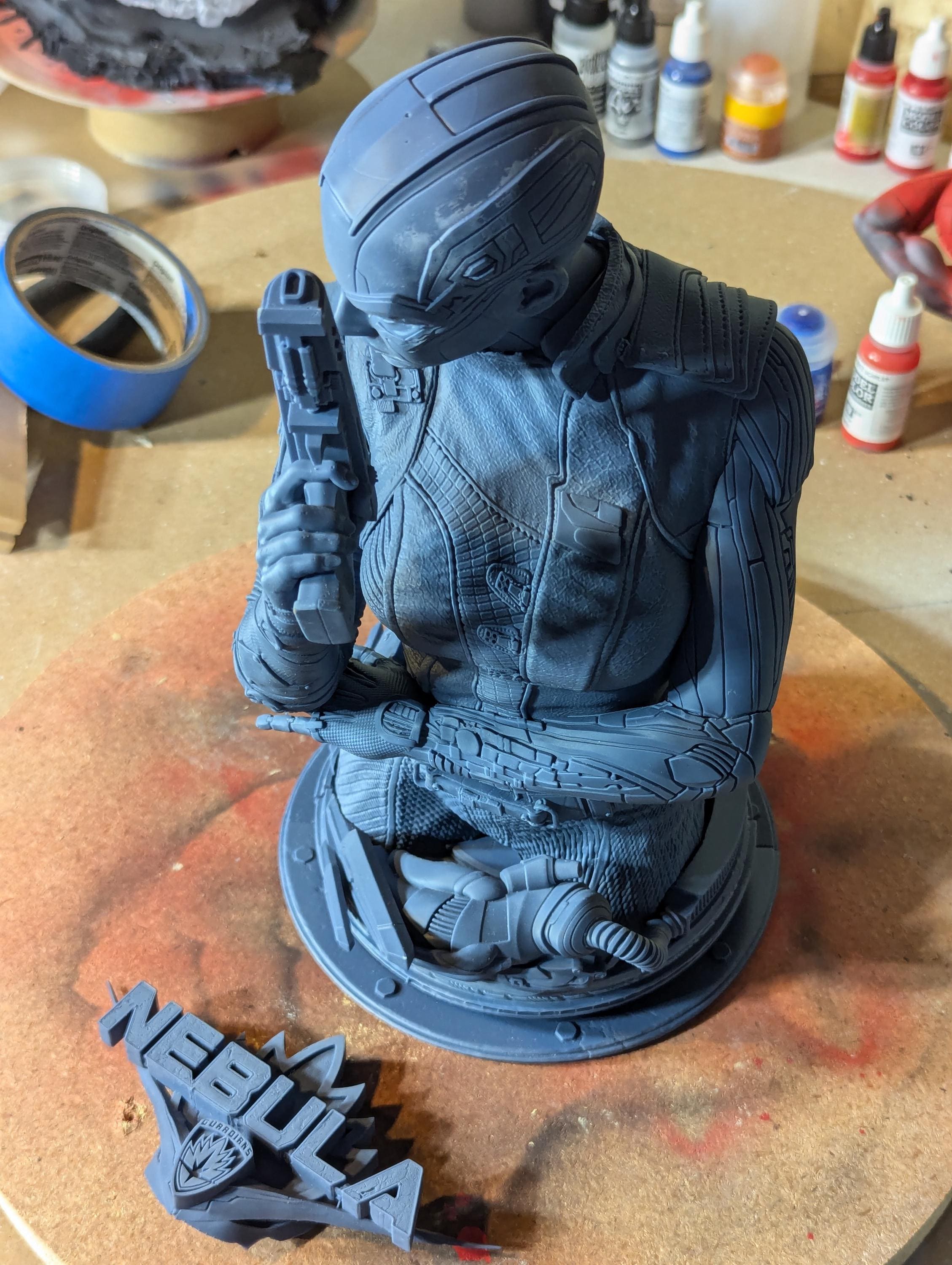 Wicked 3d Printed Nebula Figure - 3D Printed Collectible Model - GK2 ...
