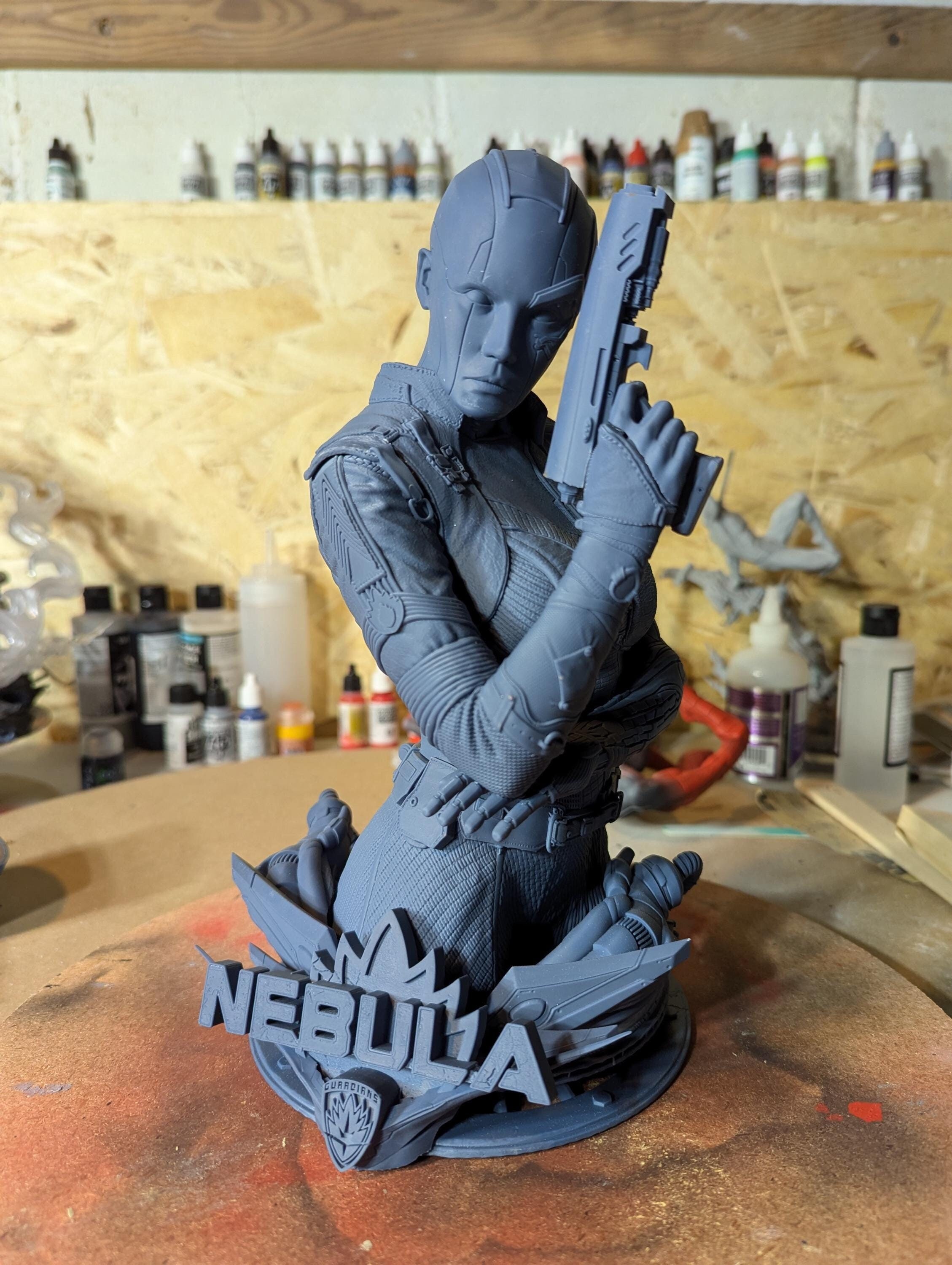 Wicked 3d Printed Nebula Figure - 3D Printed Collectible Model - GK2 ...