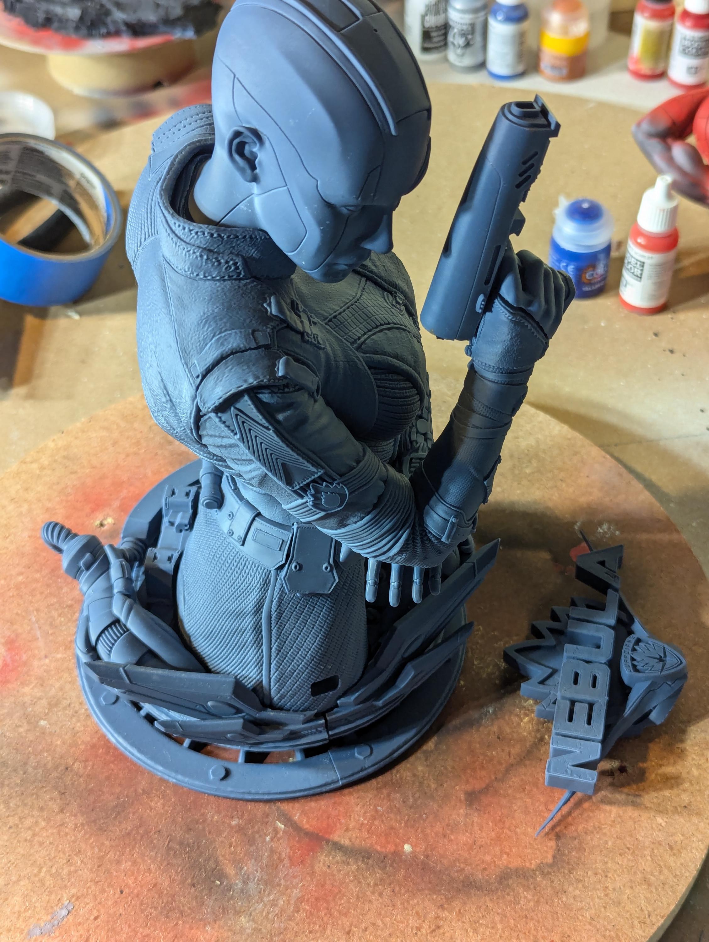 Wicked 3d Printed Nebula Figure - 3D Printed Collectible Model - GK2 ...