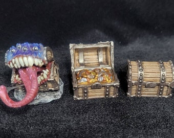 Treasure Chest Mimic Set - Etsy