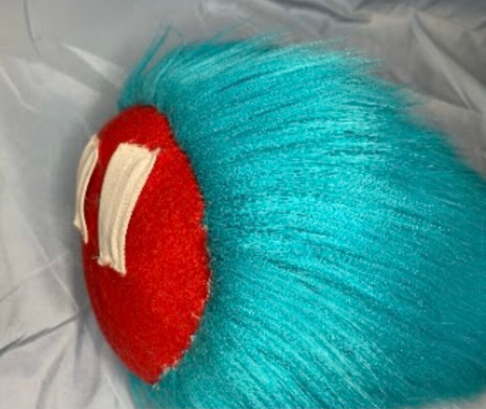 Turquoise Fursuit Tail - Etsy