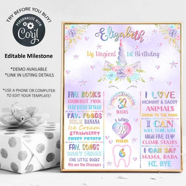 Unicorn Poster - Etsy