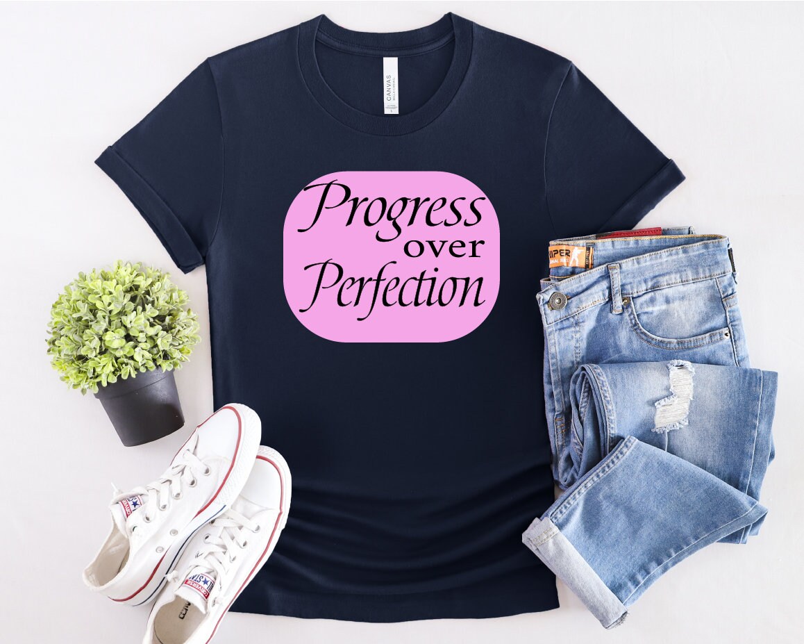 Progress Over Perfection SVG, Progress Over Perfection Clipart ...